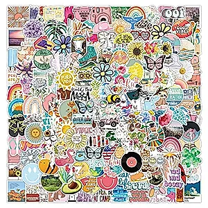 Eoaod Water Bottle Stickers for Kids 200Pcs Cute Stickers for Water Bottles Stickers Aesthetic Laptop Stickers Skateboard Stickers for Kids Teens Girls