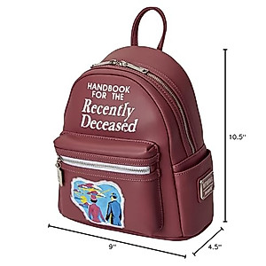 Loungefly Beetlejuice Handbook for the Recently Deceased Womens Double Strap Shoulder Bag Purse