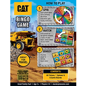 MasterPieces Kids Games - Caterpillar Bingo Game