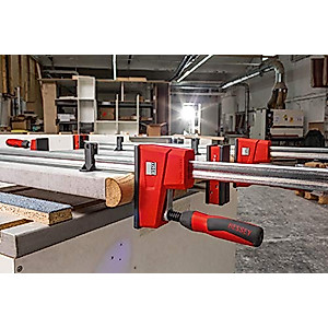 BESSEY KRE3512, 12 In., Parallel Clamp, K Body REVO Series - 1700 lbs Nominal Clamping Force , Spreader, and Woodworking Accessories - Clamps and Tools for Woodworking, Cabinetry, Case Work