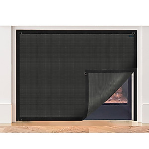 HOMWMPA Fireplace Cover Indoor, Fireplace Draft Stopper, Fireplace Blanket, Fireplace Draft Cover For Summer & Winter, Save Energy, Baby and Pet Proof, Anti-Dust, 39" W X 32" H