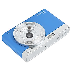 Mini Digital Camera, Digital Camera LED Fill Light for Video Recording (Blue)