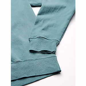 Hanes Men's Comfortwash Garment Dyed Sweatshirt, Cypress Green, X Large