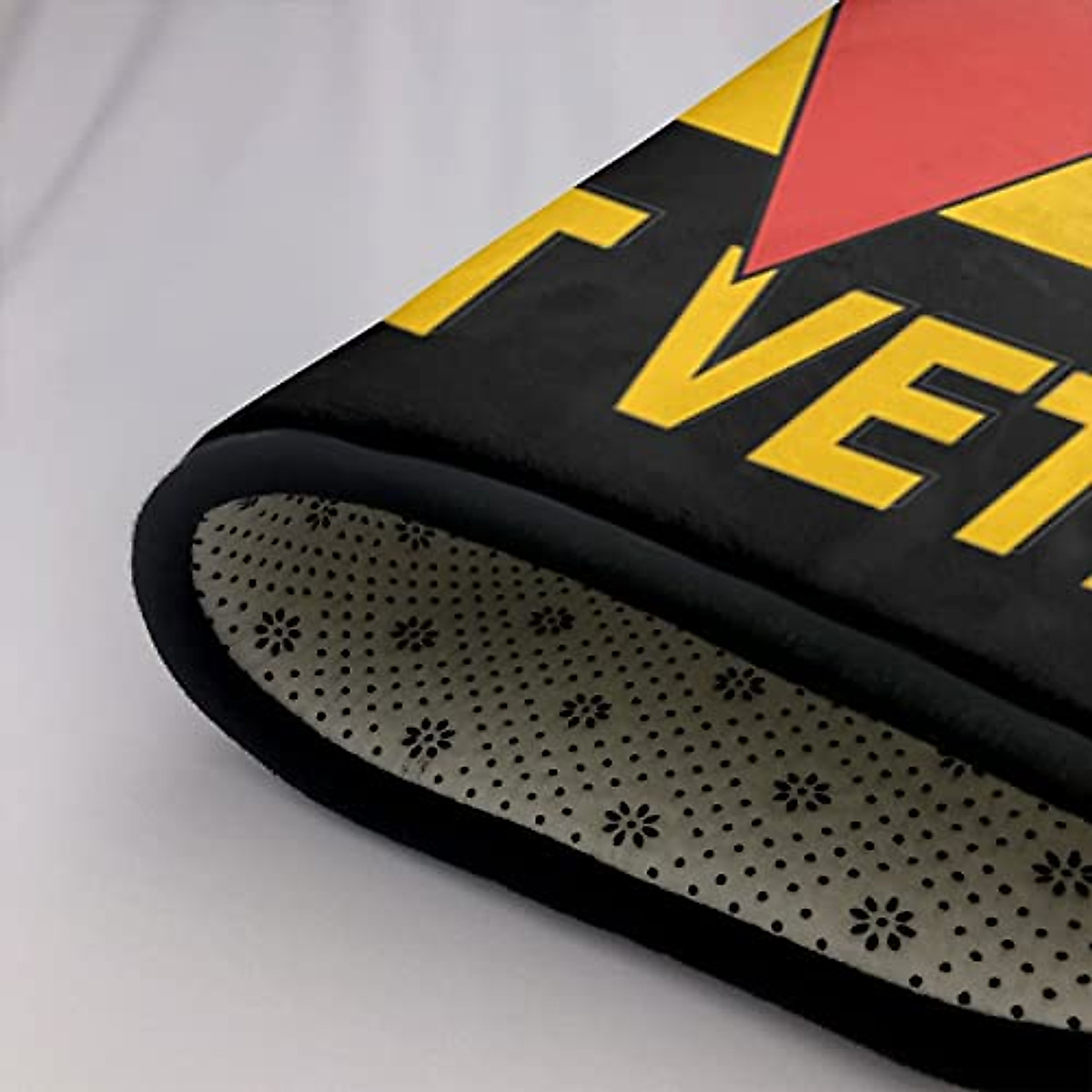 5th Infantry Division 'Red Diamond' Vietnam Combat Veteran Area Rug Living Room Bedroom Kitchen Sofa Bedside Carpet Floor Mats 36"X24"