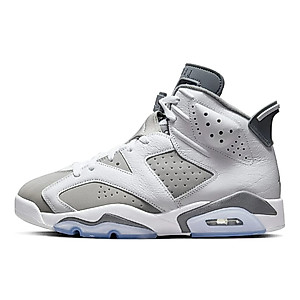 Nike Jordan Men's 6 Retro Cool Grey White/Medium Grey-Cool Grey (CT8529 100) - 9.5