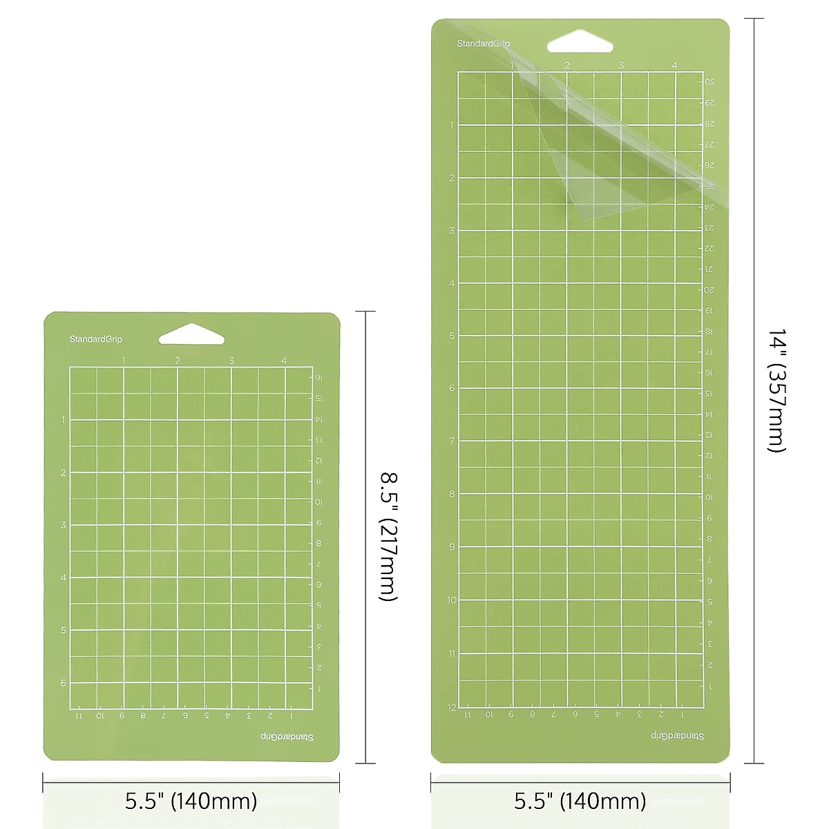 OFFNOVA Cutting Mat for Cricut Joy, 8 Pack 4.5" x 12" & 4.5" x 6.5" (StandardGrip, StrongGrip, LightGrip), Adhesive Cutting Mats Accessories for Cricut Joy