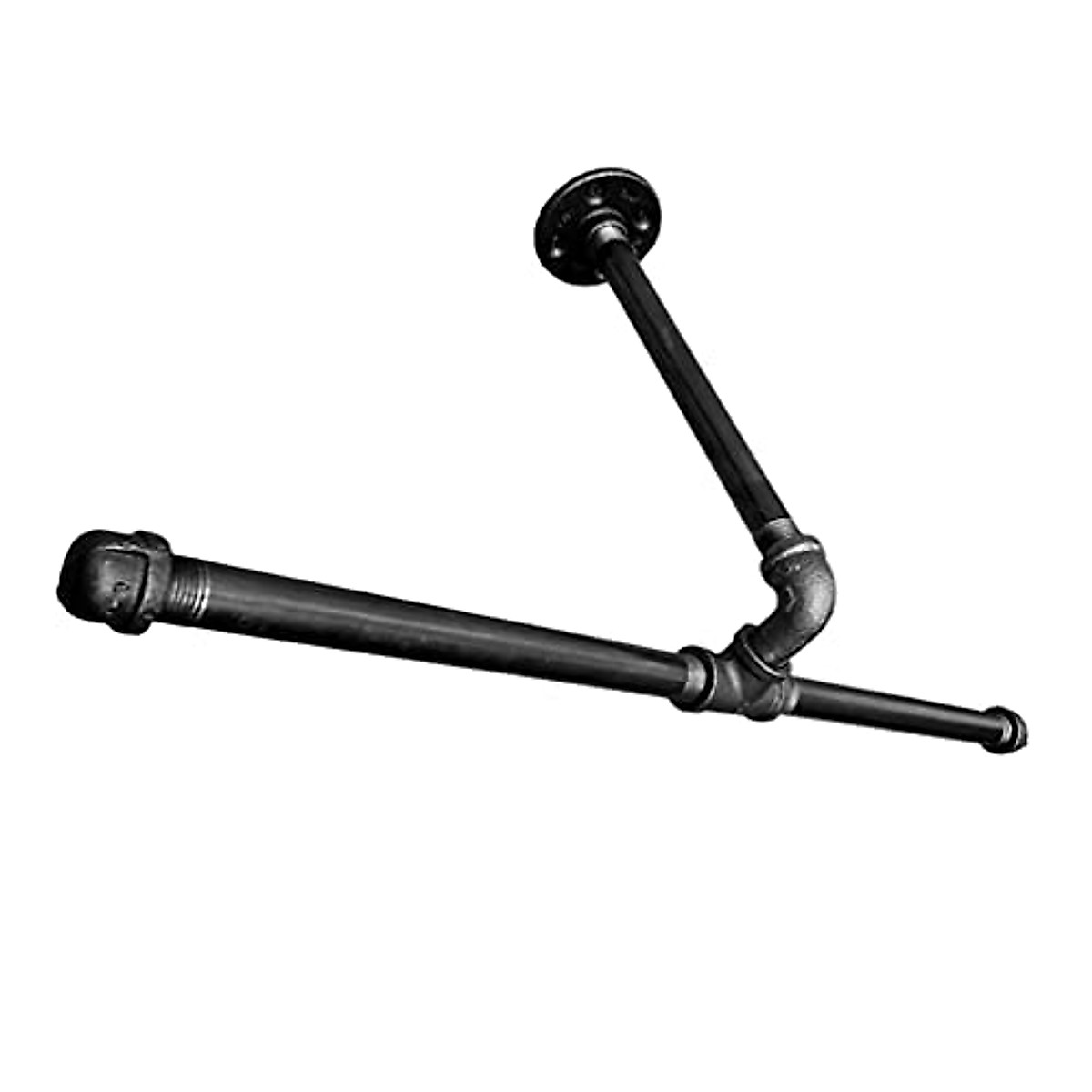 DOITOOL Clothes Rack Clothes Rack Multi- Clothes Rack Industrial Pipe Wall Mounted Garment Rack for Home Closet Rack Closet Rod