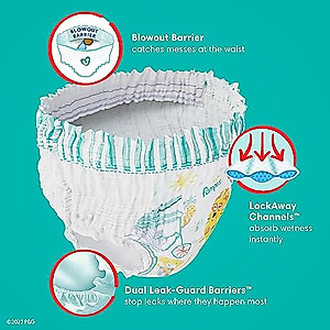Pampers Cruisers 360 Diapers - Size 4, One Month Supply (144 Count), Pull-On Disposable Baby Diapers, Gap-Free Fit