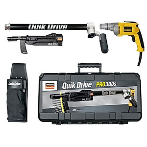 Simpson Strong Tie PRO300SD25K Collated Corded Decking System, for Use with Dewalt 2500 RPM Screwdriver Motor, Black