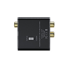 FiiO D3 (D03K) Digital to Analog Audio Converter With Micca 6ft Optical Toslink Cable - 192kHz/24bit Optical and Coaxial DAC