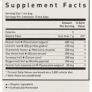 GAIA HERBS Gas Bloating Tea, 16 CT