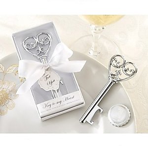 Wedding Gifts Key Shape Bottle Opener