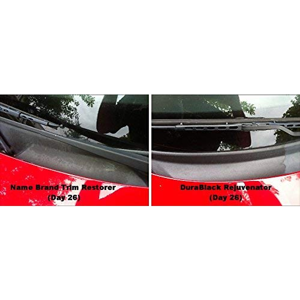 JJI Technologies DuraBlack Automotive Black Trim Rejuvenator - 12 Month No Color Fading - 8oz Bottle