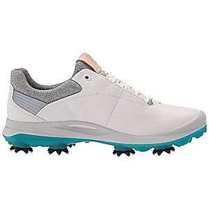 ECCO Women's Biom G3 Gore-TEX Golf Shoe, White/White, 5-5.5