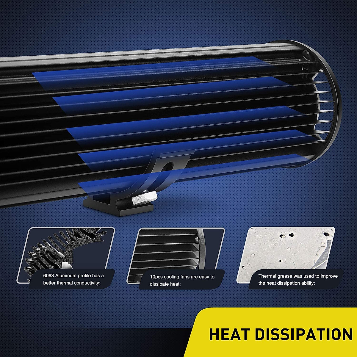 Nilight 12Inch 300W Triple Row Flood Spot Combo 30000LM Driving Boat Led Off Road Lights 16AWG Wiring Harness Kit-One Lead for Truck,2 Years Warranty