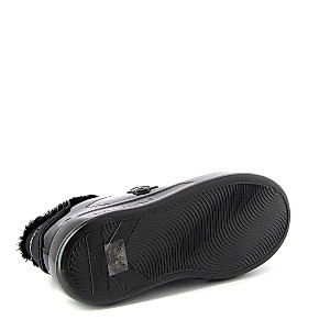 KARL LAGERFELD Kapri Ikon Shine Lo Lace Trainers Women's Black - 37 - Trainers Low Shoes, black, 7 US