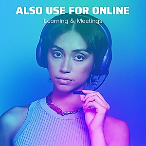 PDP AIRLITE Wired Playstation 5 Headset with Noise Cancelling Boom Microphone: PS5/PS4/PS3 Console/PC (Cosmic Red)