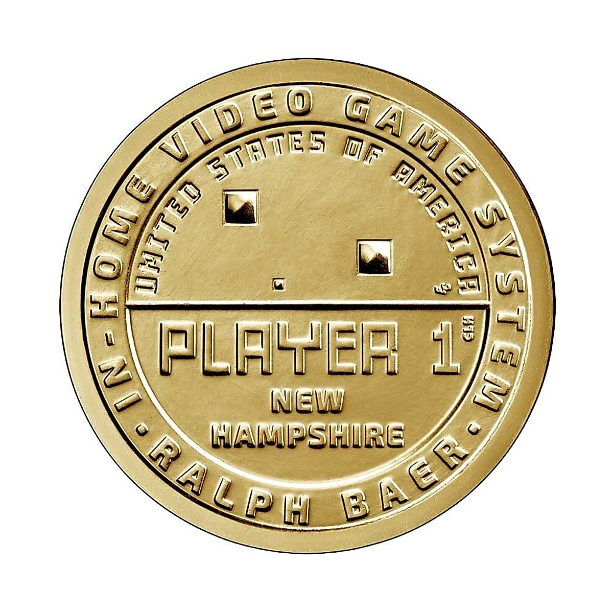 2021 P American Innovation New Hampshire - Ralph Baer In-Home Video Game System $1 Coin - Roll of 25 Dollar Coins Dollar US Mint Uncirculated