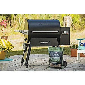 Traeger Grills Pro Series 34 Electric Wood Pellet Grill and Smoker, Bronze & Grills Mesquite 100% All-Natural Wood Pellets for Smokers and Pellet Grills, BBQ, Bake, Roast, and Grill, 20 lb. Bag