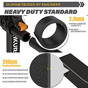 IKURAM R 2 Bike Rack Bicycle Carrier Racks Hitch Mount Double Foldable Rack for Cars Truck SUV Fits 2" Hitch Receiver, Including Anti-Rattle Hitch Tightener