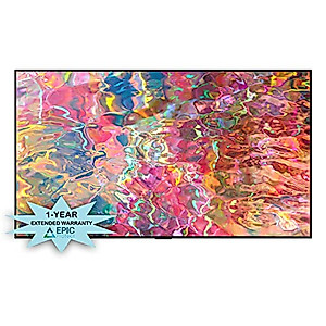 SAMSUNG QN85Q80BAFXZA 85" 4K Ultra HD Smart TV with an Additional 1 Year Coverage by Epic Protect (2022)