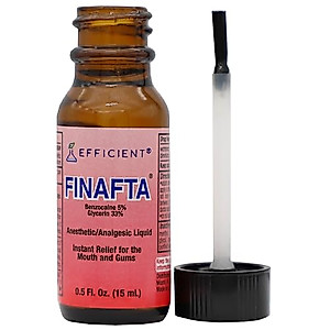 Finafta - Oral anesthetic Treatment for Canker sores and Mouth and Gum irritations