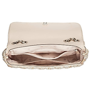 Kate Spade Briar Lane Leather Medium Convertible Shoulder Bag Purse Handbag (Briar Lane Quilted Tweed Neutral Multi)