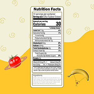 Earth's Best Organic Kids Snacks, Sesame Street Toddler Snacks, Organic Garden Veggie Straws for Toddlers 2 Years and Older, Original, Multipack, .5 oz Bags, 12 Count