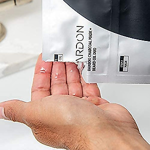 Cardon Signature Soothing Sheet Masks (4-Pack Each) | Korean Sheet Mask for Men and Women | Made with Cactus Extract | Couples Spa Night-In | Full Face Mask and Half Mask for Men