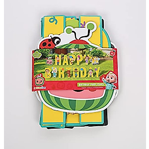 CoComelon Happy Birthday Yard Signs with Metal Stakes, 16" Letters
