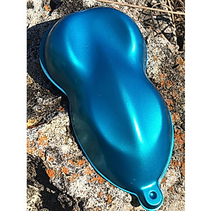 *Bora Bora* Blue Premium Black Diamond Mica Powder Pigments | Versatile DIY Arts and Crafts Additive | Ideal for Resin, Epoxy, Soap Making, Acrylic, Woodworking, and Bath Bombs