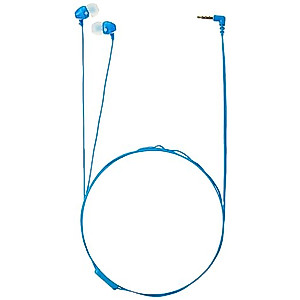 Sony MDREX15AP In-Ear Earbud Headphones with Mic, Blue