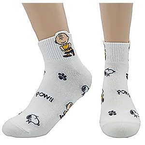 World Look Women Comic Character Dog Snoopy Socks Cotton Blend (Snoopy 7) 8.5