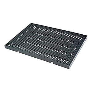 Kenyon Grill Grate, Surgical Grade Non-Stick Metal Grate, Cast Aluminum-Made Cooking Grate, Quick Heat Up and Cool Down, Prevents Heat Loss, Smoke, and Flare-Ups, Dishwasher Safe, Black