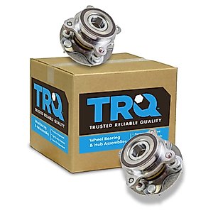 TRQ Front Wheel Bearing & Hub Assembly Pair for Toyota Pickup Truck SUV