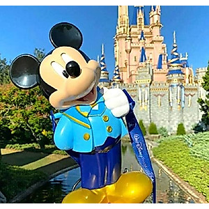 Disney Parks 50th Anniversary Celebration Mickey Mouse Popcorn Bucket NWT