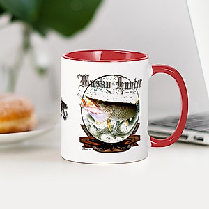 CafePress Musky Hunter Mug Ceramic Coffee Mug, Tea Cup 11 oz
