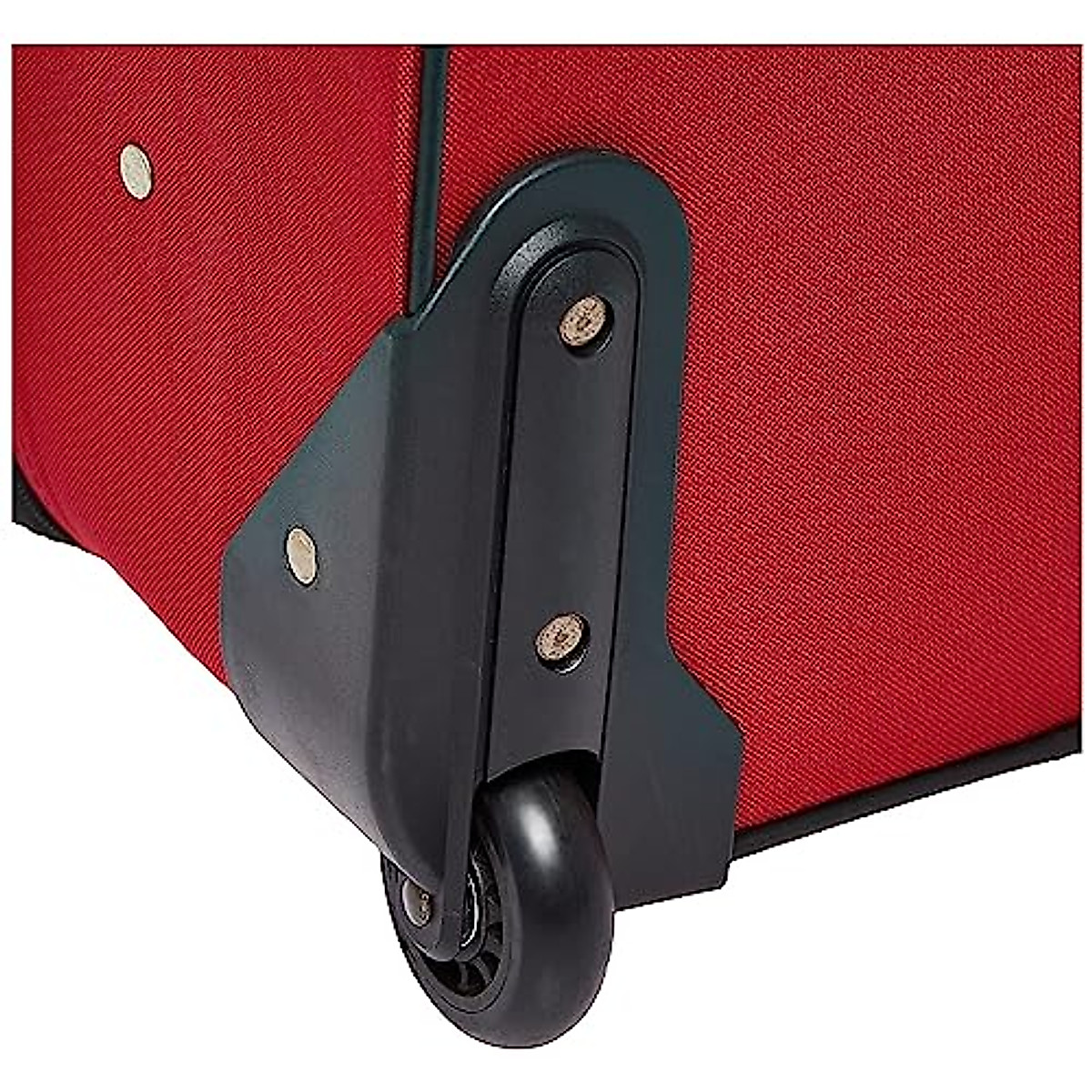 American Tourister Fieldbrook XLT Softside Upright Luggage, Red/Black, 3-Piece Set (BB/21/25)