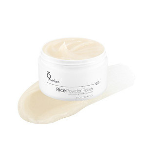 9 wishes Rice Powder Polish 3.38 fl.oz | Rice Facial Scrub with 30% Natural Rice Powder | Hypoallergenic Micro Fine Rice Powder, Skin Exfoliating, Blackhead Care, Sensitive & Dry Skin, Korean Skincare