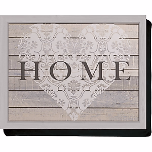 Everyday Home Cushioned Lap Tray by Creative Tops,Grey, 44 x 34 cm (17" x 13")