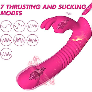 HY27 Massager Foot Pleasure Gifts for Women Active Fun Machine - Female Adult Gift for Women Insert Tools, Soft and Realistic Sensual Toys (Pink)