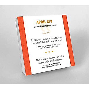 2023 Great Quotes From Great Leaders Boxed Calendar: 365 Inspirational Quotes From Leaders Who Shaped the World (Daily Calendar, Office Desk Gift for Him or Her)