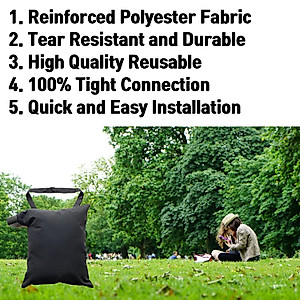 Upgrade 5140125-95 Leaf Blower Vacuum VAC Shoulder Bag - Compatible with Black & Decker BV2900 BV3100 - Replaces 5140117-99