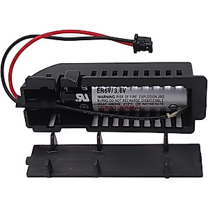 KANGLEUS (2-Pack) MR-J3BAT ER6VC119A/B 3.6V 2000mAh PLC Battery for ER6VC119A/B MELSERVO MR70