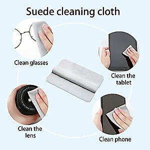 7 in 1 Electronic Cleaner kit - Keyboard Cleaner, Keyboard Cleaning Kit, Laptop Cleaner with Brush, Electronic Cleaner for Airpods pro/Laptop/Phone/Computer/Screen (Give Away a Flannel Cloth) Pink