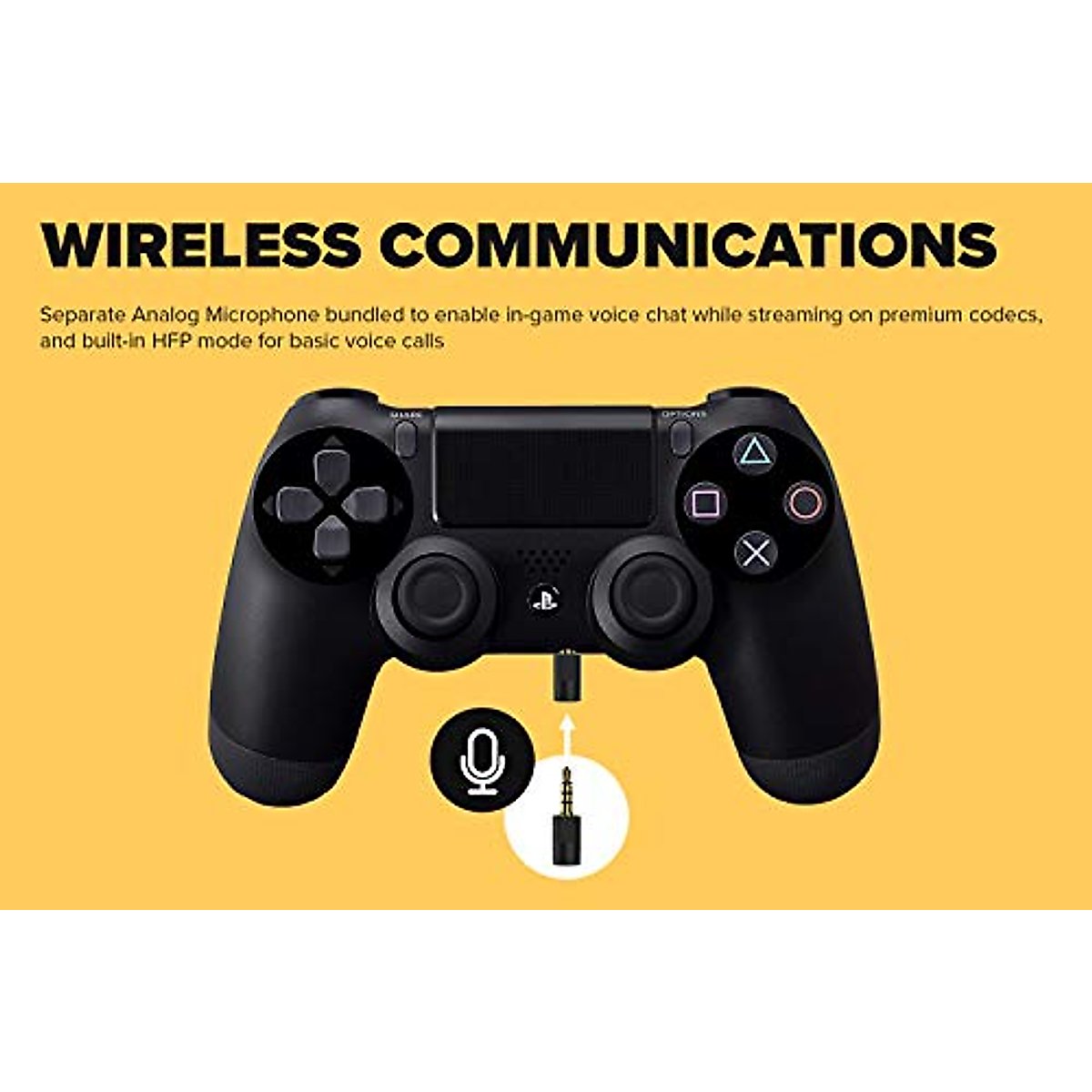Creative BT-W3 Bluetooth 5.0 USB-C Audio Transmitter, aptX LL and aptX HD, 3.5 mm Analog Mic for Voice Chat Support, Codec Indicator and Selection, Plug-and-Play for PS4, Nintendo Switch, PC, and Mac