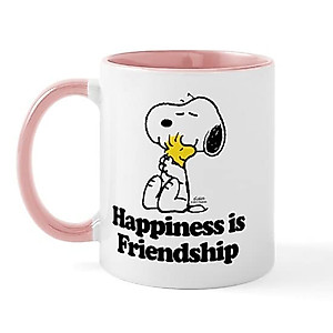 CafePress Happiness Is Friendship Ceramic Coffee Mug, Tea Cup 11 oz