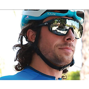 Tifosi Optics Sledge Sunglasses (Matte Black, Smoke/AC Red/Clear)