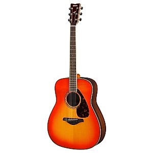 Yamaha FG830 Solid Top Acoustic Guitar, Autumn Burst