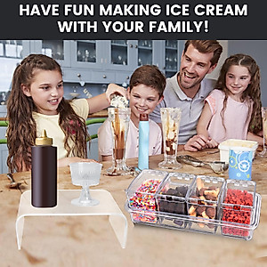 Ninja Creami Food Storage Containe, Airtight Food Storage Container Set,Acrylic Kitchen and Pantry Organization Canisters for Salted Nuts,Sugar,Chocolate Candy for ninja creami accessories